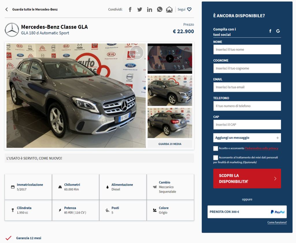 Annunci online: come creare la scheda veicolo perfetta per vendere l ...